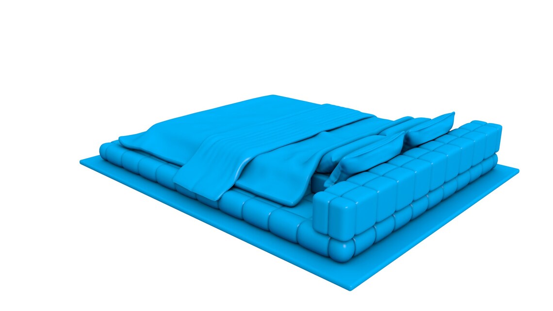 Bed Stl File / Printable Stl File for 3d Printers Home | Etsy