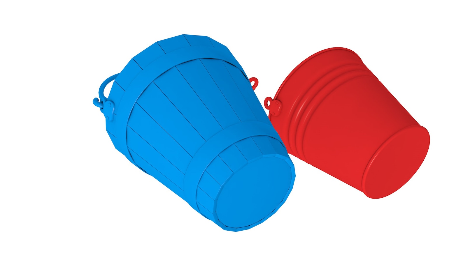 Bucket Stl File / Printable Stl File Foprinters Galvanized | Etsy