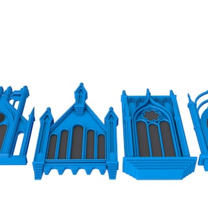 Gothic Window Stl File / Printable Stl File for 3d Printers,elegant ...