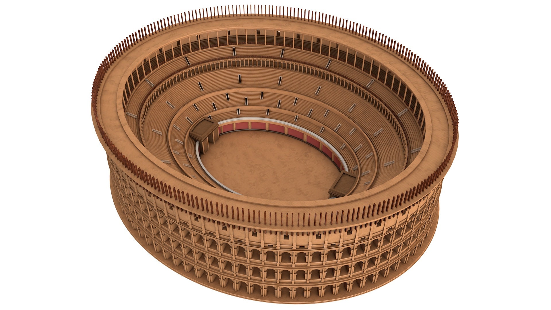 Building Roman Colosseum Stl File / Printable Colosseum Stl File for 3d ...