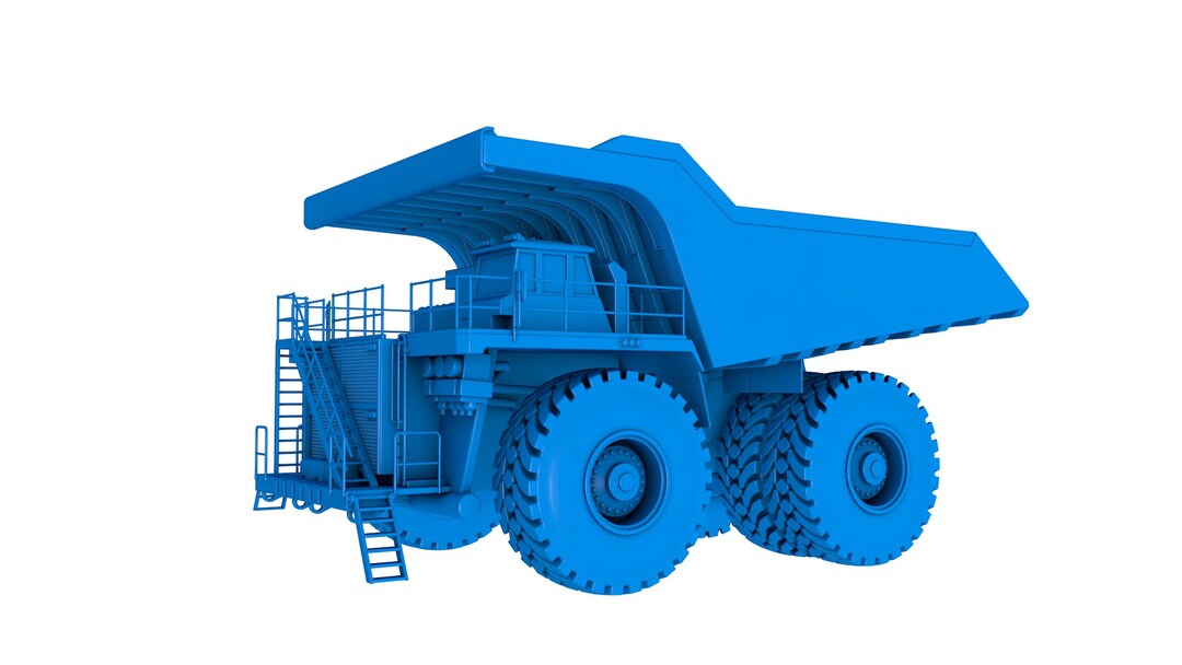Dump Truck Stl File / Printable Stl File for 3d Printers, Mining Dump ...