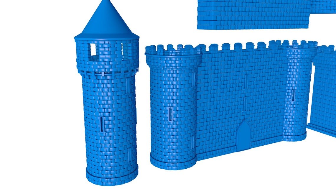 Castle Set Stl File / Printable Colosseum Stl File for 3d - Etsy