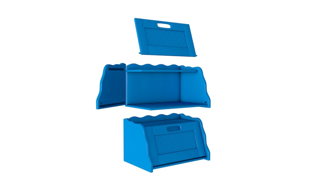 Movable Bread Box Stl File / Printable Stl File for 3d Printers ...