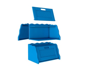 Bread Box Stl File / Printable Stl File for 3d Printers, Kitchen ...