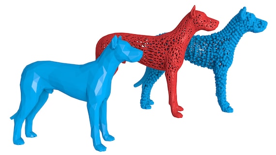 Dog Stl File / Printable Stl File for 3d Printersdog Pet | Etsy