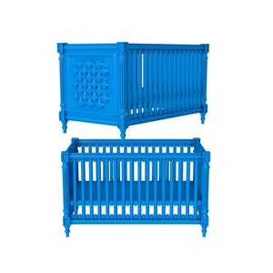 Baby Bed Stl File / Printable Bed Stl File for 3d Printers, Baby Cradle ...