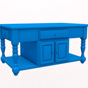 Kitchen Island Stl File / Printable Stl File for 3d, Kitchen Printer ...