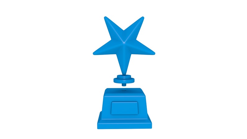 Star Awards Stl File / Printable Stl File for 3d Printers - Etsy