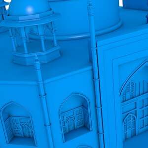 Taj Mahal Stl File / Printable Mintastl File for 3d, House Printer ...