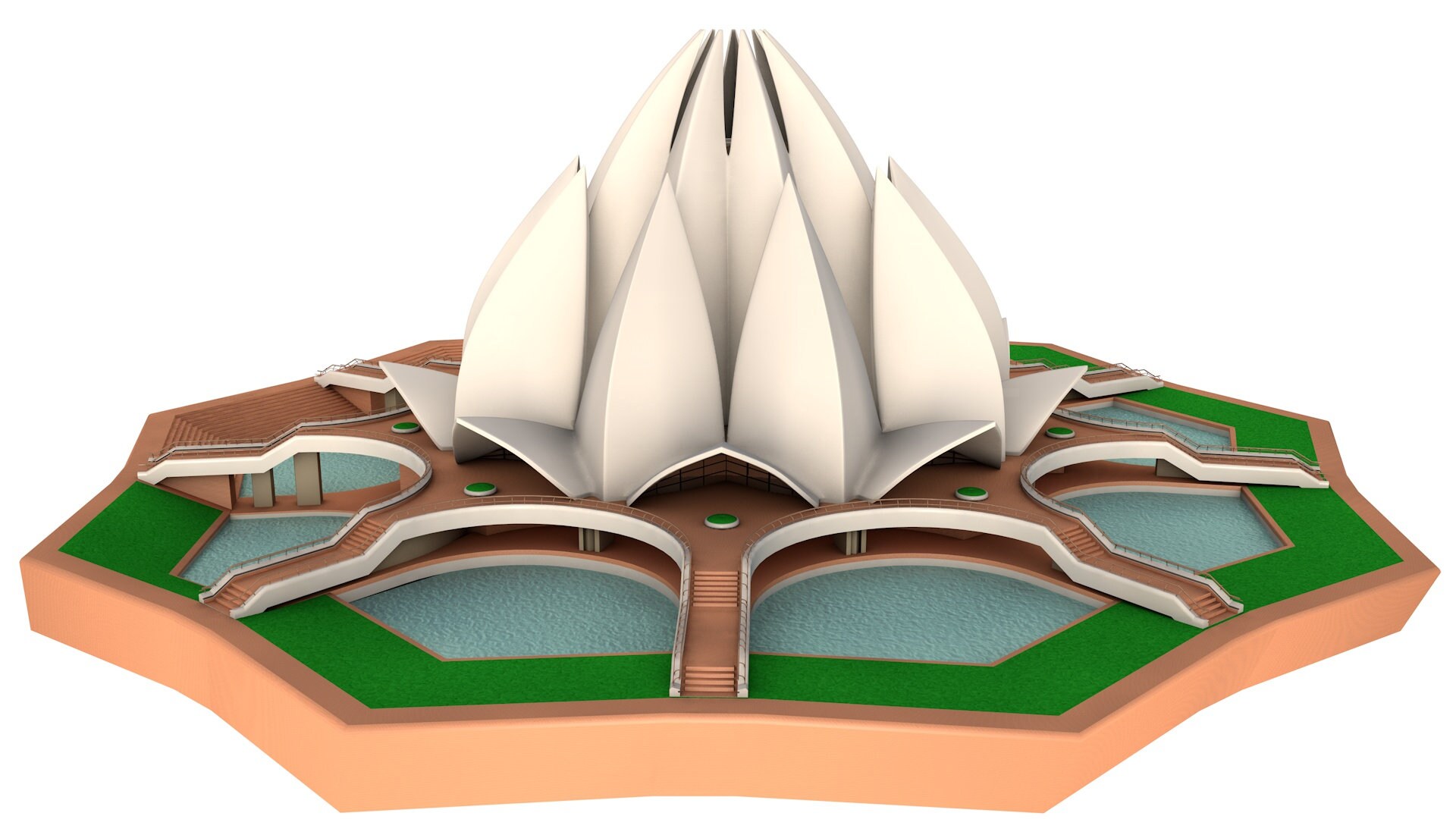 Lotus Temple Stl File / Printable Stl File for 3d Printers - Etsy