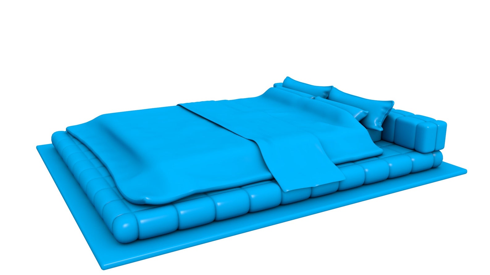 Bed Stl File / Printable Stl File for 3d Printers, Home Decoration Stl ...
