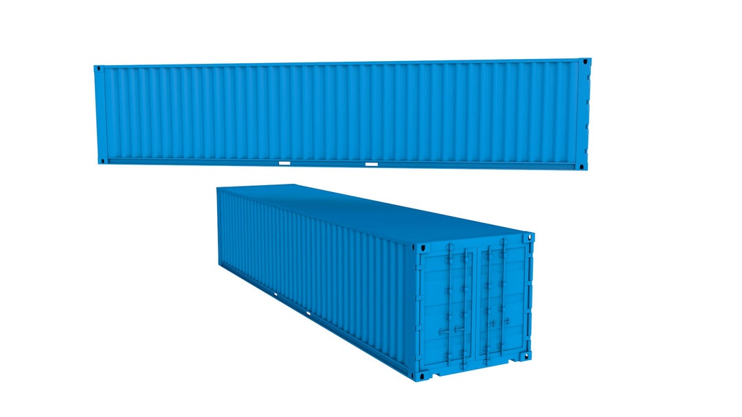 Shipping Container Stl File / Printer Container, Home Decoration Stl ...