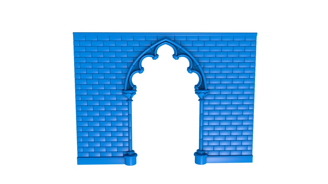 Gothic Wall Stl File / Printable Stl File for 3d Printers,elegant ...