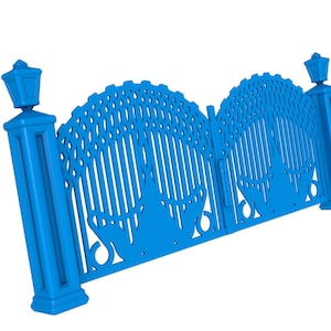 Classic Iron Gate Stl File / Printable Stl File for 3d Printers ...