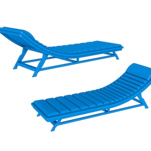Chaise Lounge Stl File / Printable Stl File for 3d Printers, Home ...