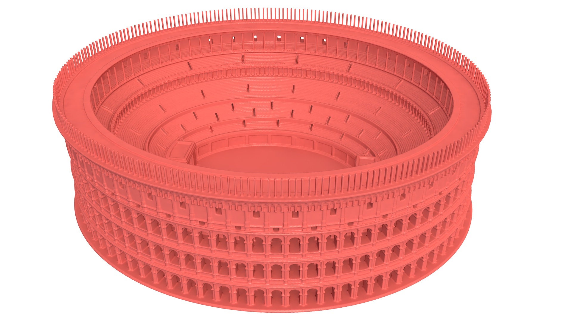Building Roman Colosseum Stl File / Printable Colosseum Stl - Etsy