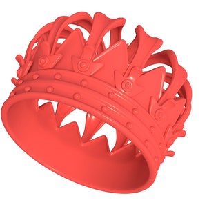 Gold Crown Stl File / Printable Stl File for 3d Printers, Home Crown ...