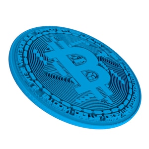 Bitcoin Stl File / Printable Stl File for 3d Printers, Home Crown Stl ...