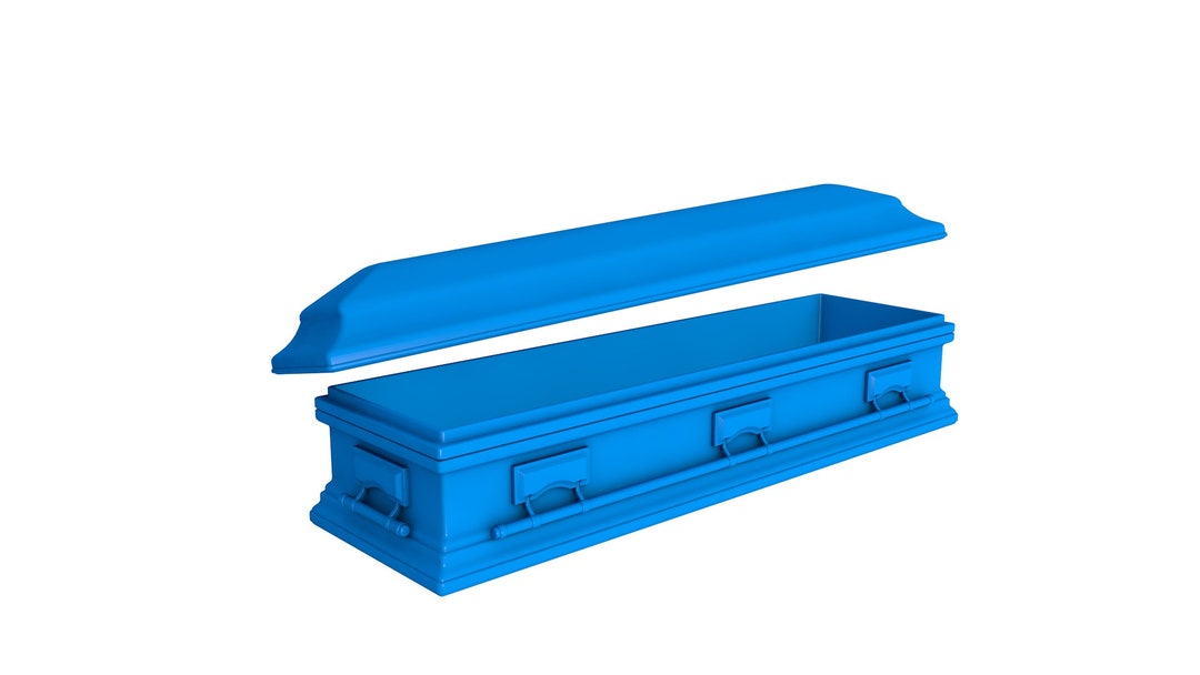 Funeral Casket Stl File / Printable Stl File for 3d Printers, Funeral ...