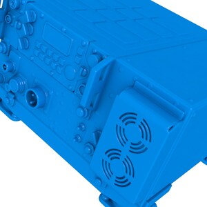Tactical Radio Stl File /tactical Radio Printer/ Military Radio Stl ...