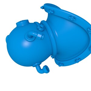 Diving Helmet Stl File / Diving Helmet Printer/ Helmet Stl File - Etsy