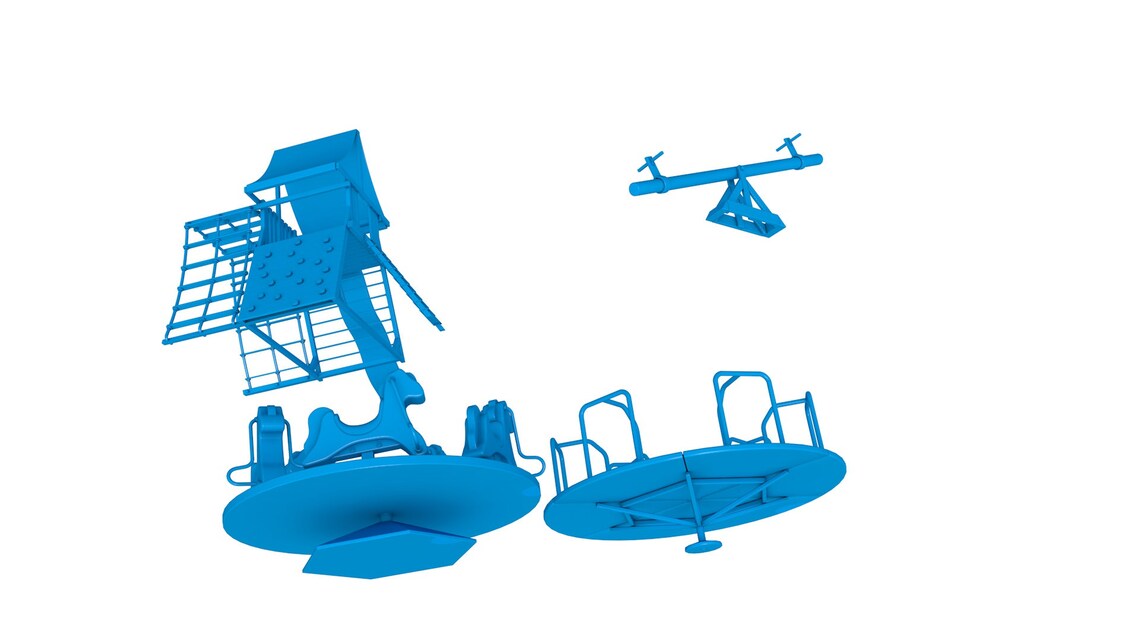 Playground Collection Stl File / Printable Stl File for 3d - Etsy