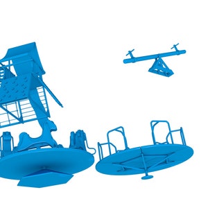 Playground Collection Stl File / Printable Stl File for 3d Printers ...
