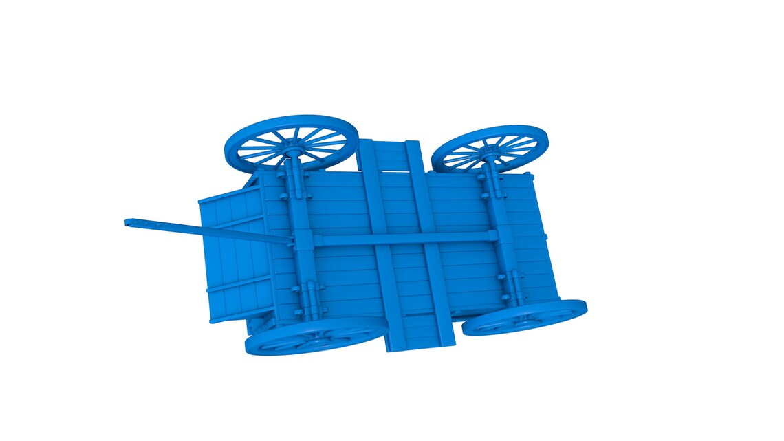 Wooden Cart Stl File / Printable Stl File, Medieval Cart Printer ...