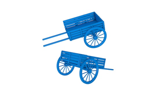 Wooden Wagon Stl File / Printable Stl File Medieval Cart - Etsy UK