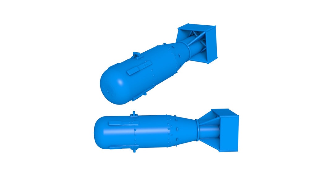 Little Boy Atomic Bomb Stl File / Paveway Printer/ Bomb Stl File - Etsy