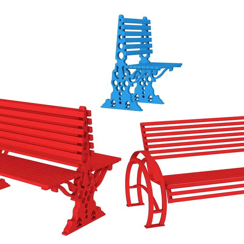 Park Bench Pattern - Etsy