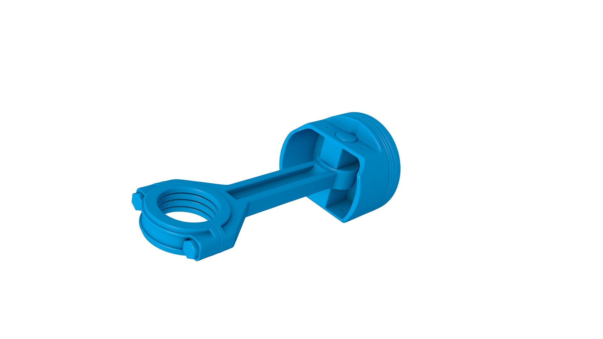 Piston Stl File / Printable Stl File,printer ,piston Connecting Rod ...