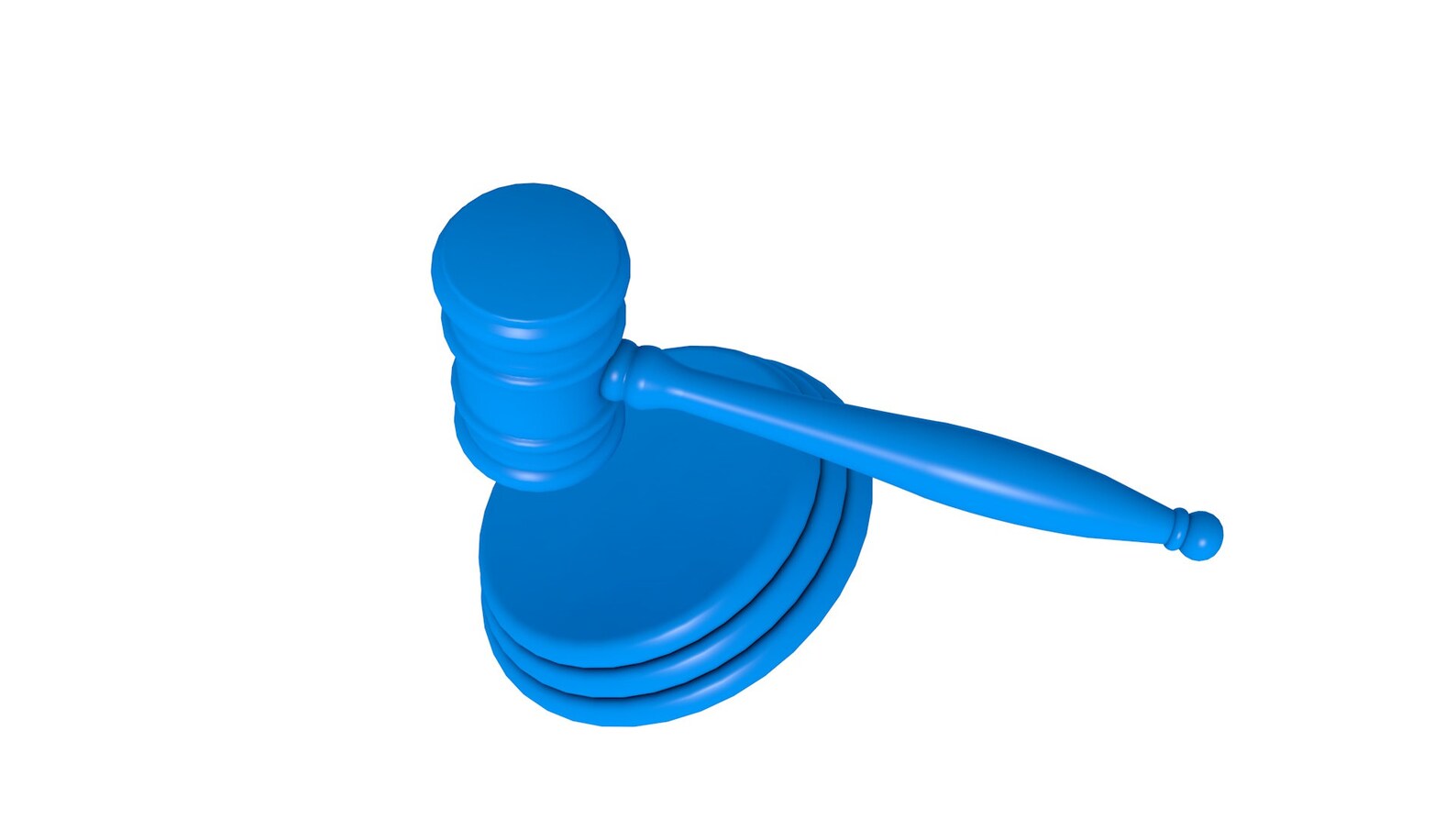 Gavel Stl File / Printable Stl File Foprinters, Judge Gavel Stl File ...