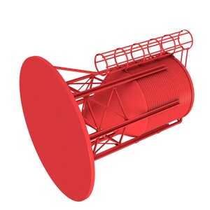 Grain Silo Stl File / Printable Stl File for 3d Printers, Home ...