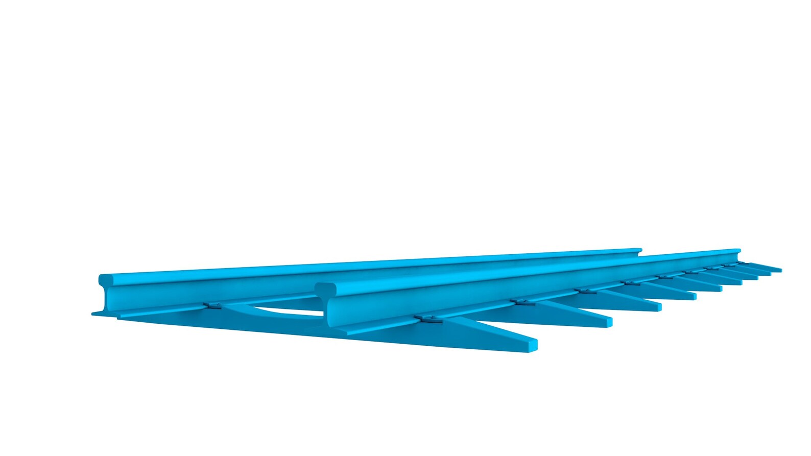 Railway Tracks Stl File / Printable Railway Stl File for 3d Printers ...