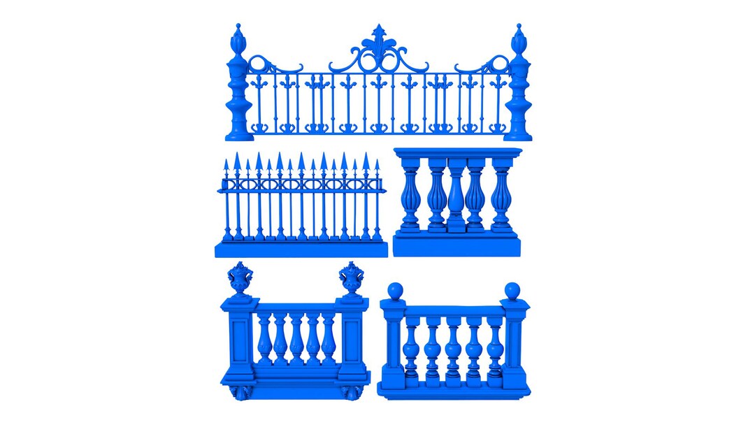 Railing / Railing Stl / Railing Printer / Stair Railing / Balcony - Etsy