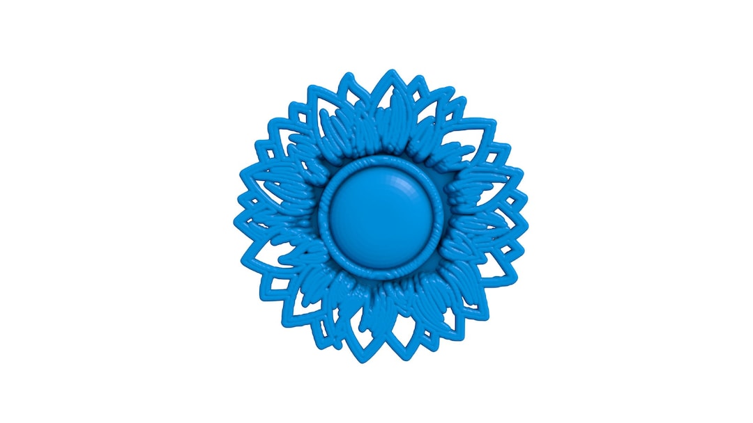 Sunflower STL Stl File / Printable Stl File for 3d Printers, Home ...