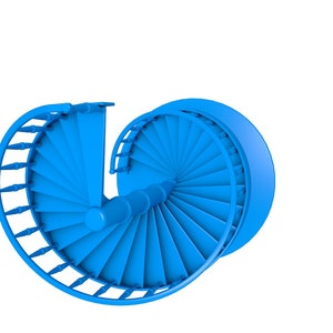 Spiral Stair Stl File / Printable Stl File for 3d Printers, Spiral ...