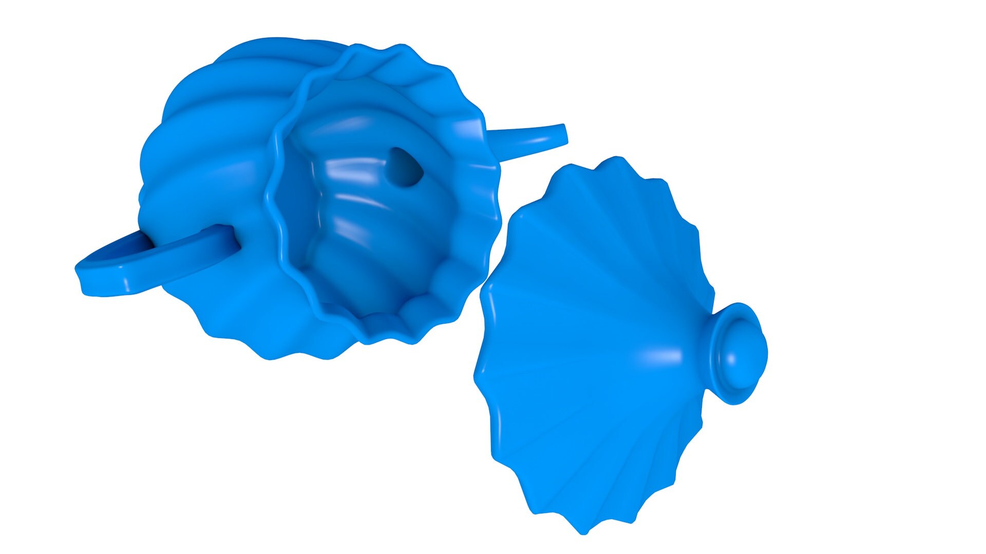 Tea Set Stl File / Printable Stl File for 3d Printers, Classic Coffee ...