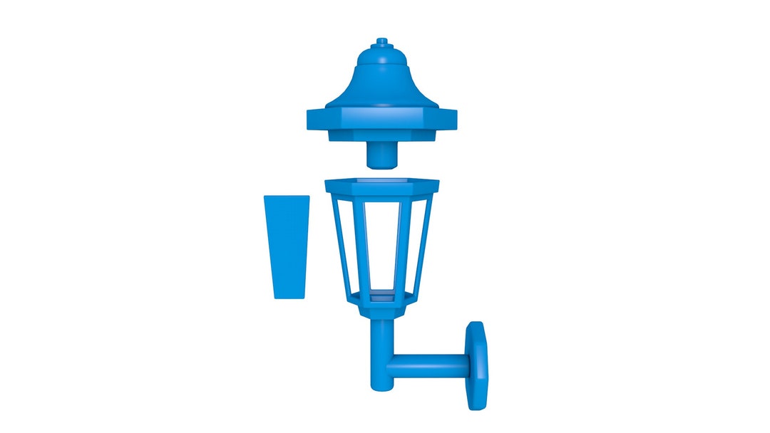 Street Lamp Stl File / Printable Stl File for 3d Printers, Home ...