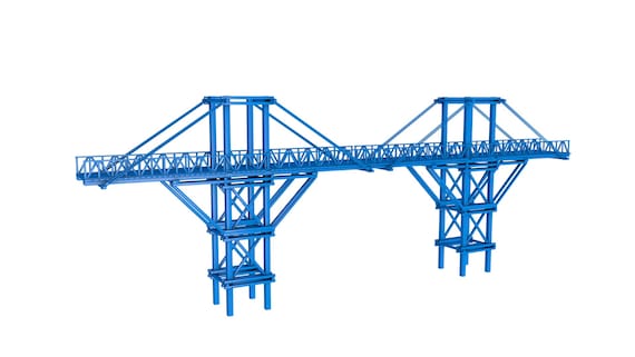 Wooden Bridge File / Printable Stl File for 3d Printers - Etsy