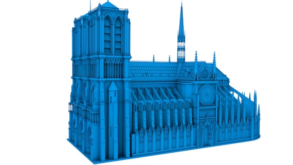 Building Stl File / Printable Stl File Foprintersbuilding Stl | Etsy