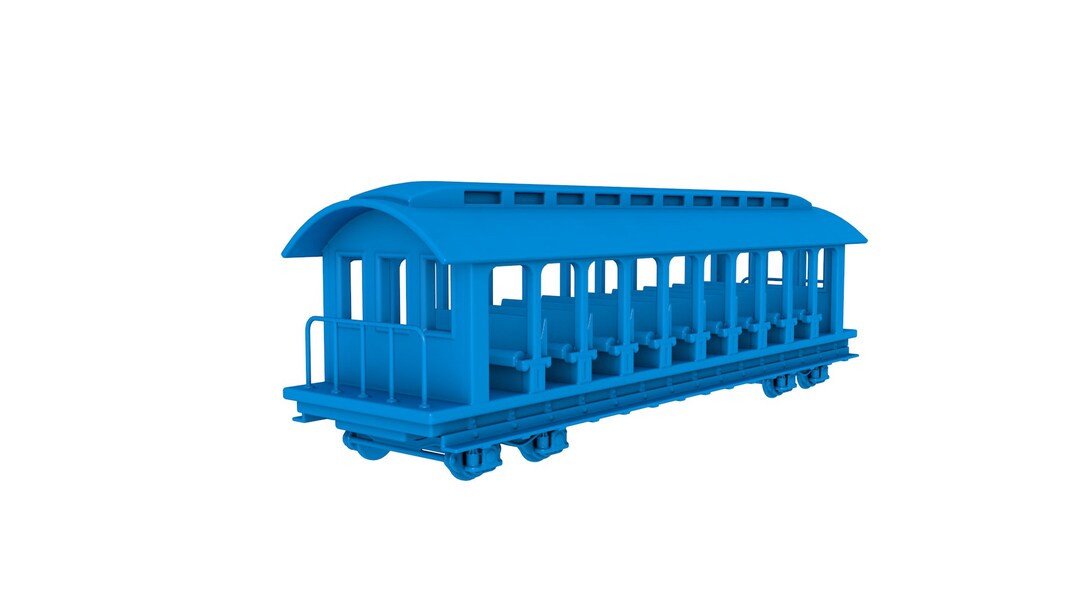 Amusement Park Train Stl File / Printable Stl File for 3d Printers ...