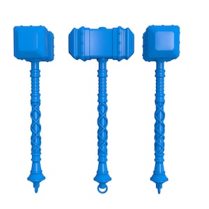 Battle Hammer Stl File / Printable Stl File Foprinters, Hammer Stl File ...