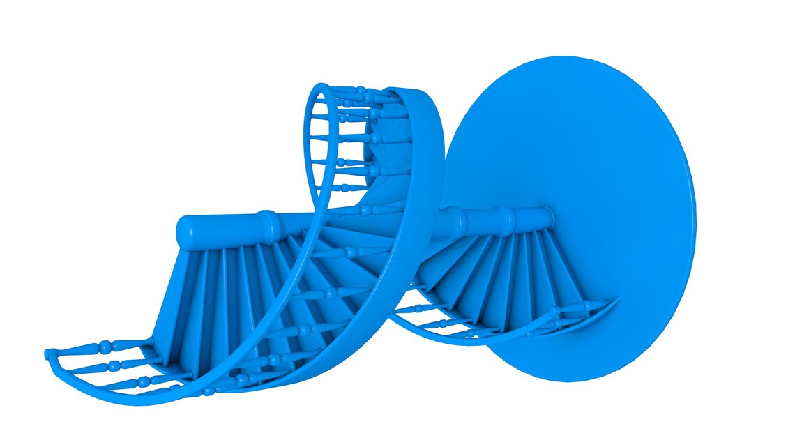 Spiral Stair Stl File / Printable Stl File for 3d Printers - Etsy UK