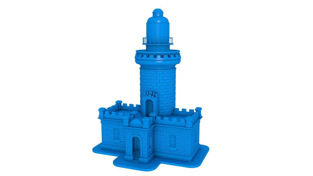 Vintage Lighthouse Stl File / Printable Lighthouse Stl File for 3d ...