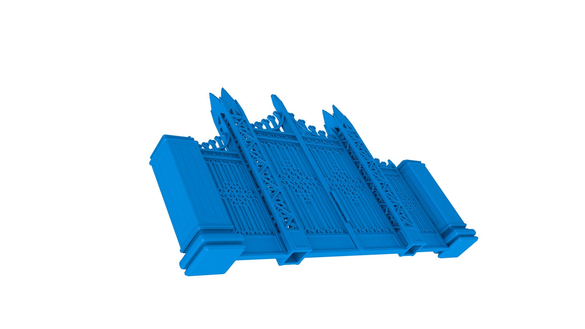 Classic Iron Gate Stl File / Printable Stl File for 3d Printers ...