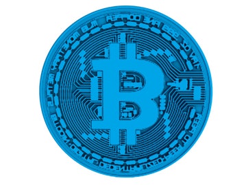 Bitcoin Stl File - Etsy