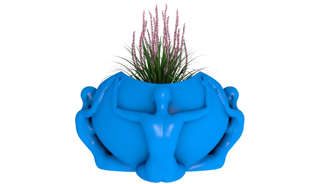 Women Vase Stl File / Printable Stl File for 3d Printers, Home ...