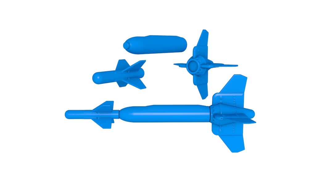 Laser Guided Bomb Stl File / Paveway Printer/ Bomb Stl File - Etsy